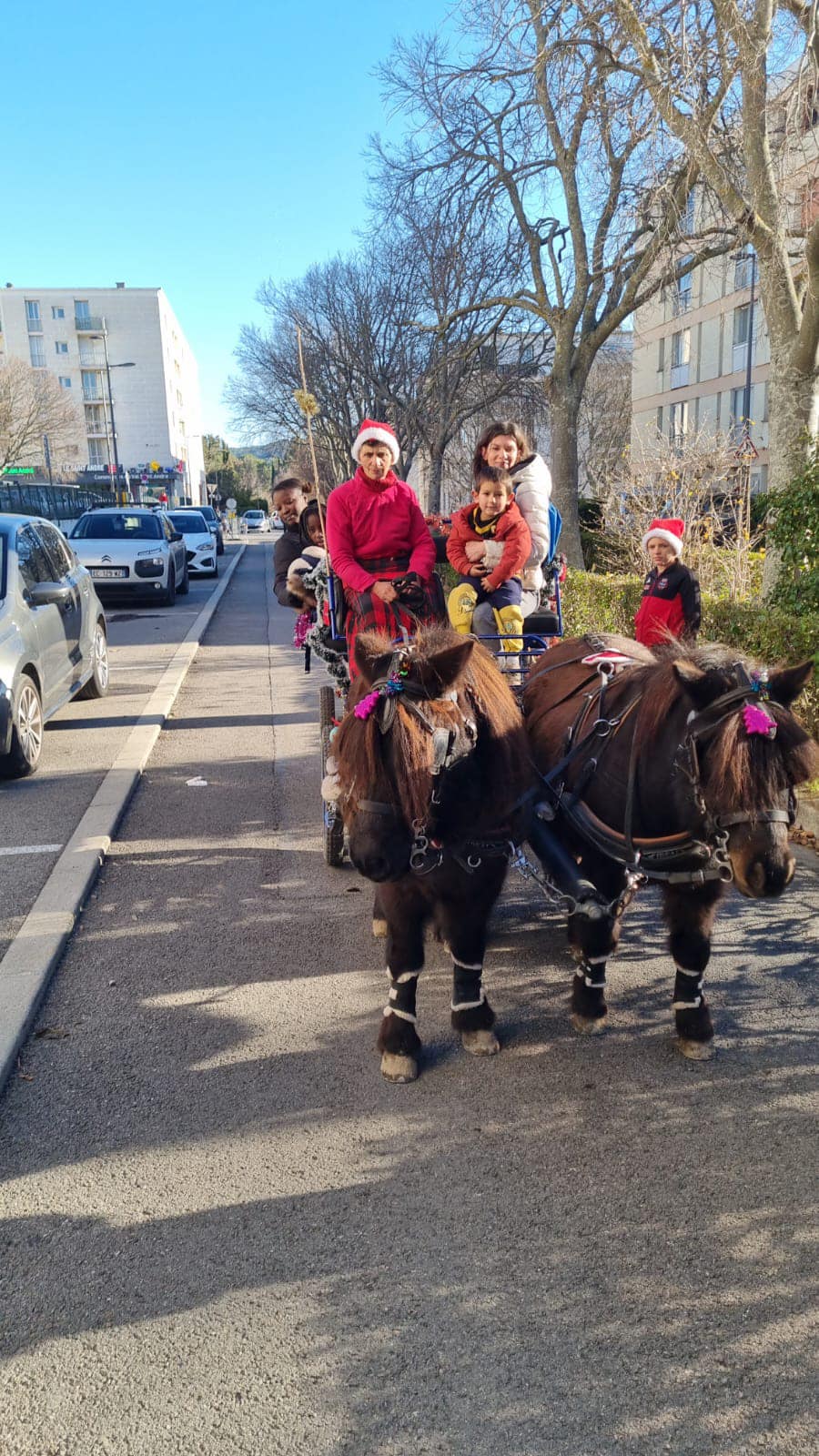 Retour en images - Calèche de Noël 23 - "La Grande Bastide"